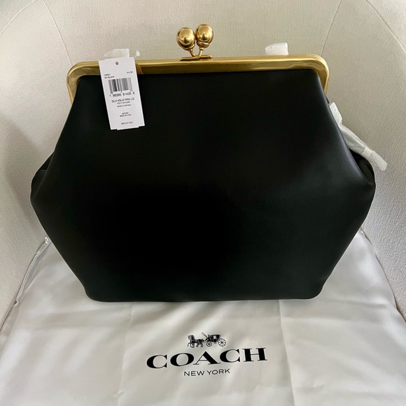 Coach | Bags | Coach Large Kisslock Frame Bag Spring 225 | Poshmark